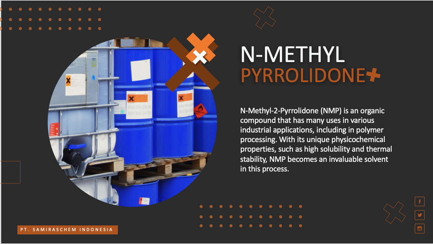 Jual N-Methyl-2-Pyrrolidone (NMP) - PT. Samiraschem Indonesia