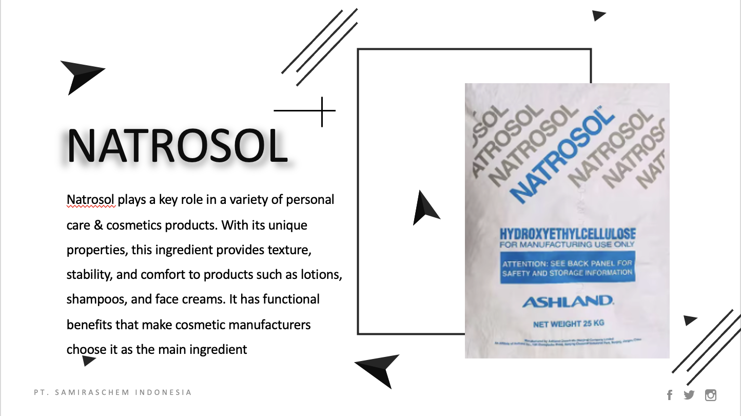 Supplier Natrosol - PT. Samiraschem Indonesia